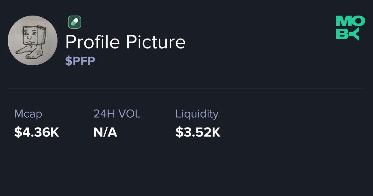 Profile Picture (PFP) at MobyScreener — Real-Time Token Radar & One-Tap ...